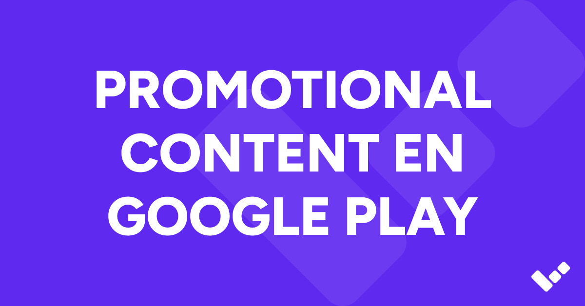 Promotional Content de Apps en Google Play - PICKASO